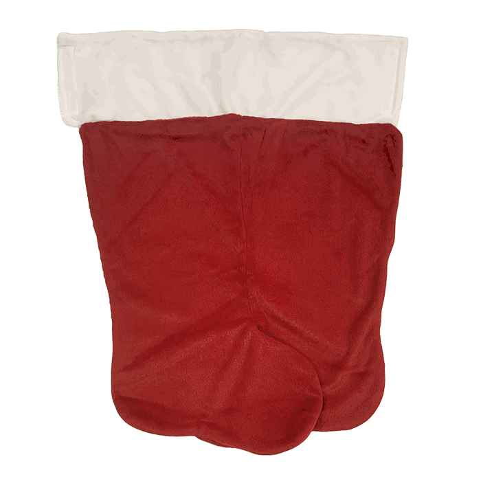 19" Plush Embroiderable Christmas Stocking