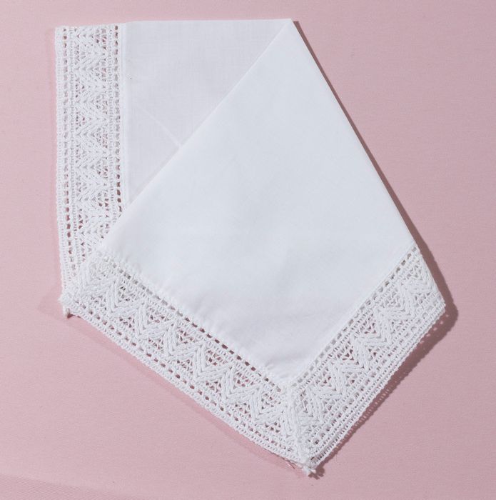 Chapel Lace Ladies Handkerchief