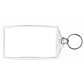 Clear Acrylic Key Ring
