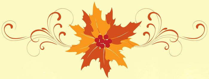 Fall Scroll #1 Free Design