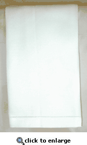 Huck Towel with Hemstitching