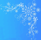 Snowflake Corner Free Design