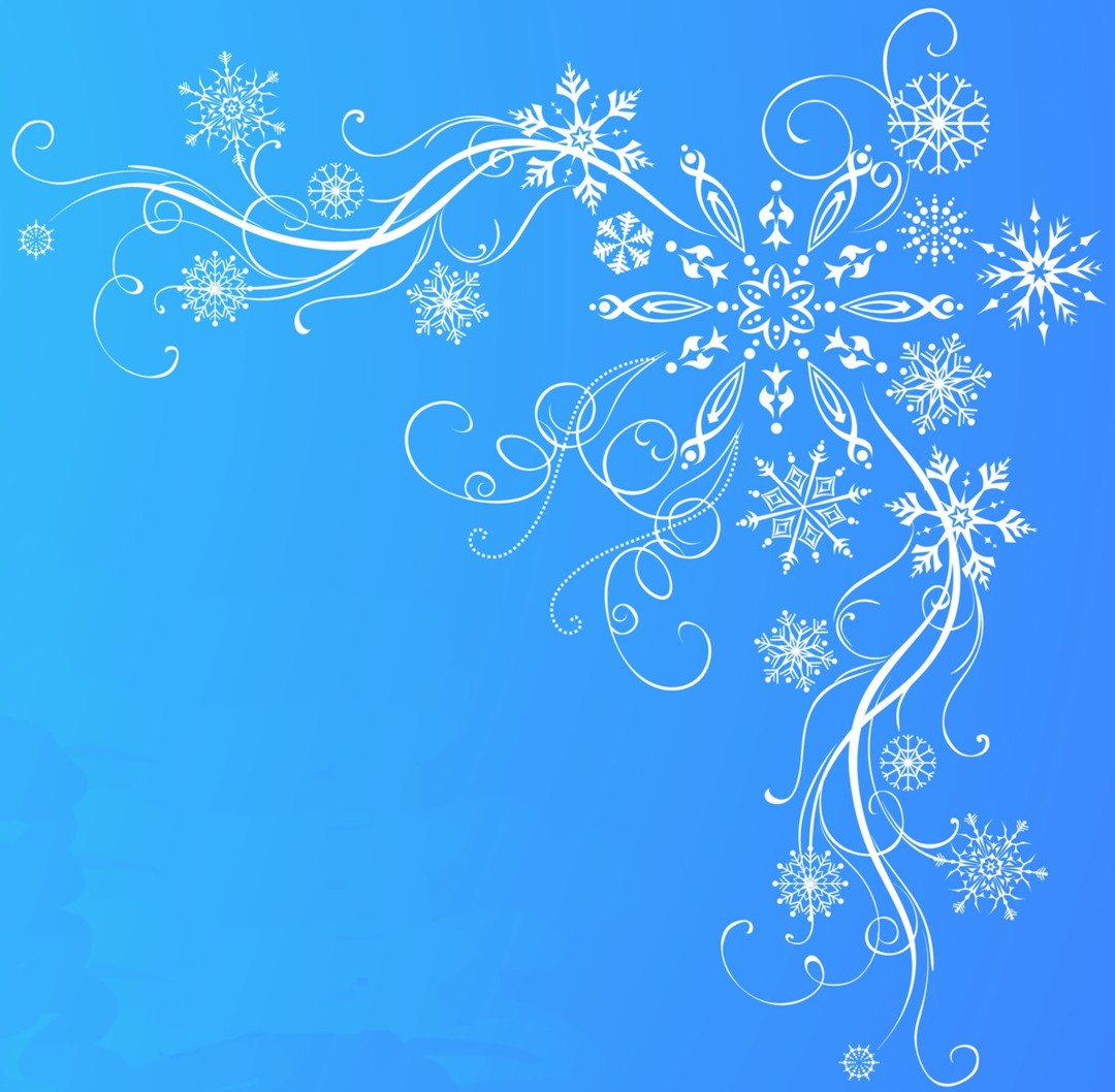 Snowflake Corner Free Design
