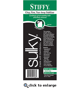 Sulky Stiffy Stabilizer 8" x 11 yard Roll