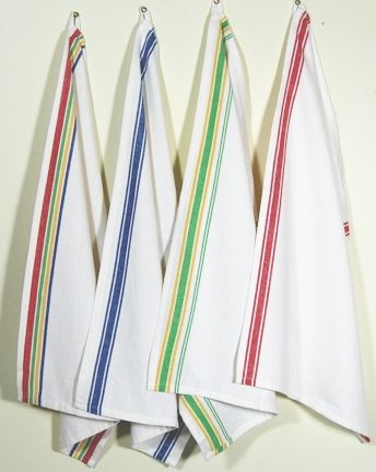 Vintage Striped Kitchen Towel
