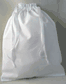 White Cotton Drawstring Bag
