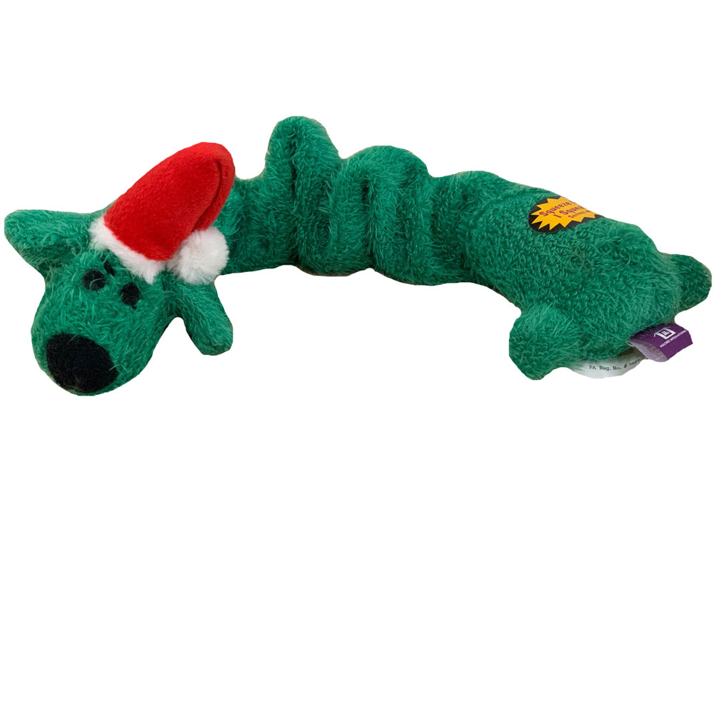 12" Bungee Santa Loofa (Green) | On Sale | EntirelyPets