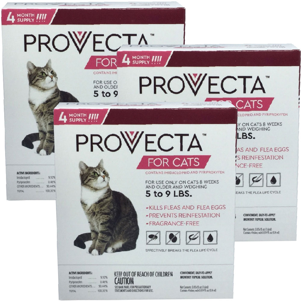 12 MONTH Provecta Advanced for Cats (5-9 lbs) | On Sale | EntirelyPets