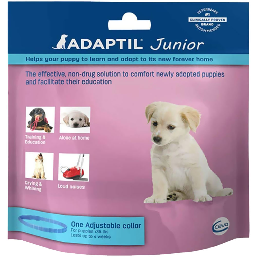 Adaptil Junior - Adjustable Collar for Puppies under 35 lbs | On Sale ...