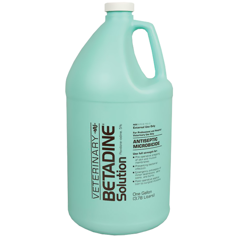 Betadine Solution (Gallon) | On Sale | EntirelyPets