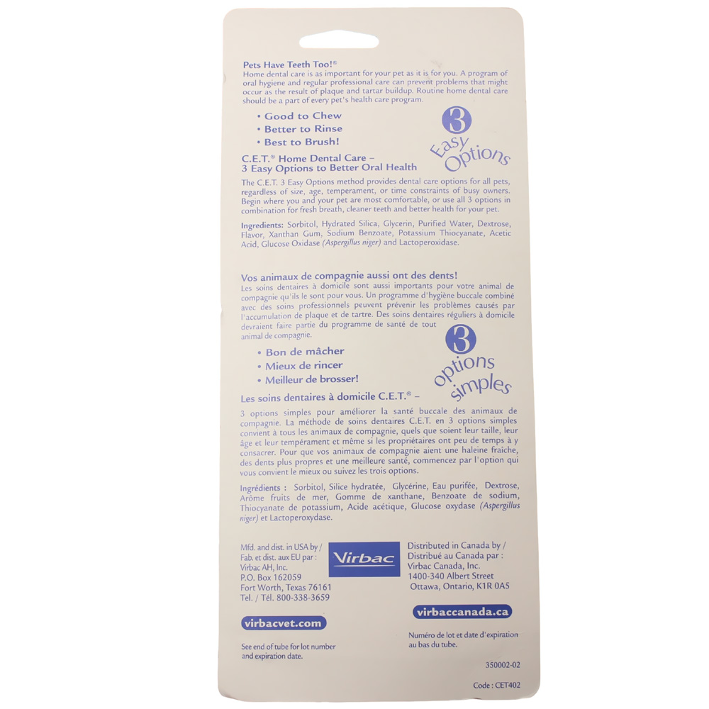 CET Oral Hygiene Kit for Cats | On Sale | EntirelyPets