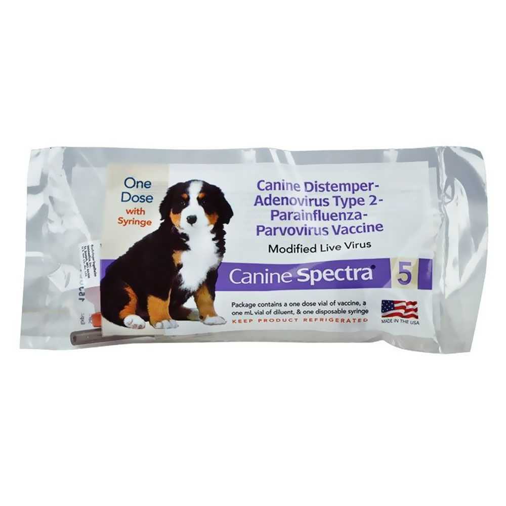 Canine Spectra 5 Dog Vaccine 1 Dose | On Sale | EntirelyPets