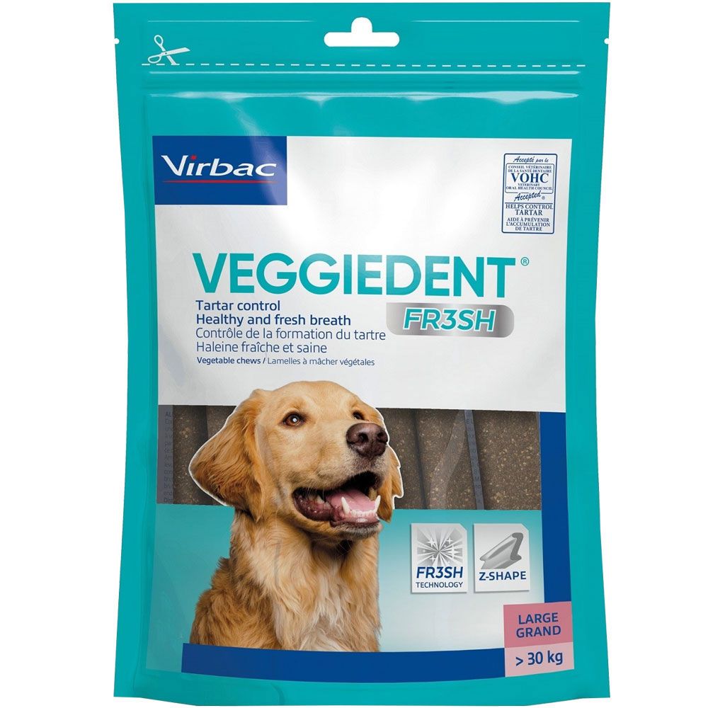 CET FR3SH Veggiedent - Large (30 Chews) | On Sale | EntirelyPets