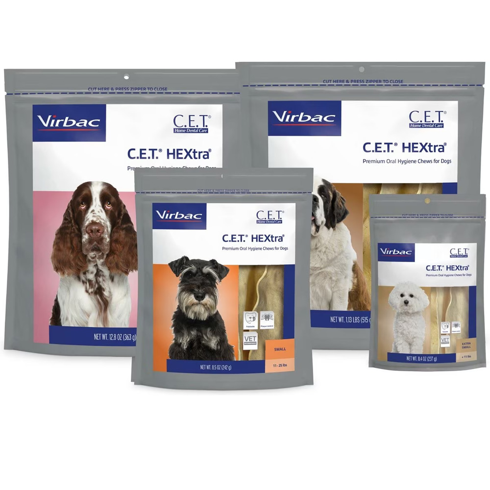 CET HEXtra Premium Medium Chews 30 chews | CET Hextra Chews