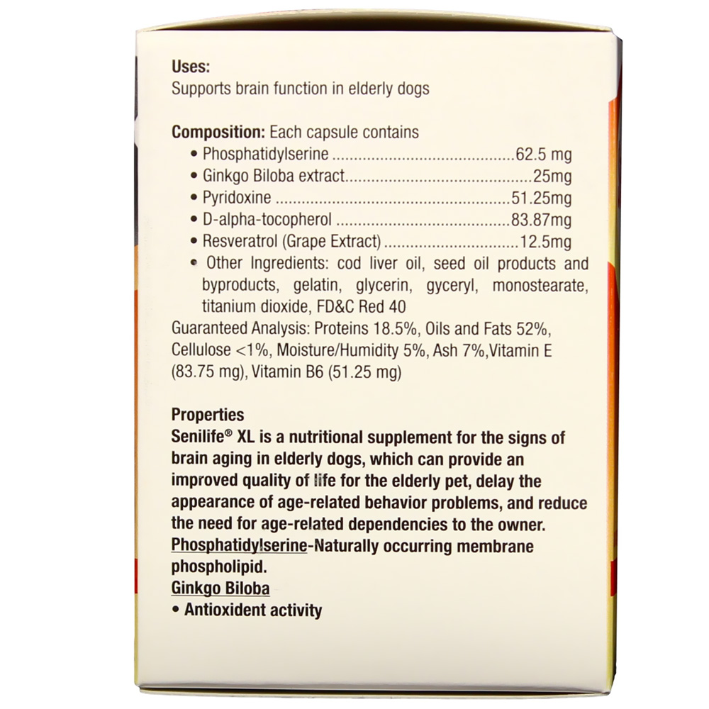 Senilife XL Capsule 30 ct | On Sale | EntirelyPets