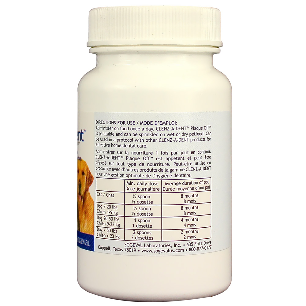 CLENZ-A-DENT ProDen PlaqueOff Oral Health Flakes 40 gm | On Sale ...