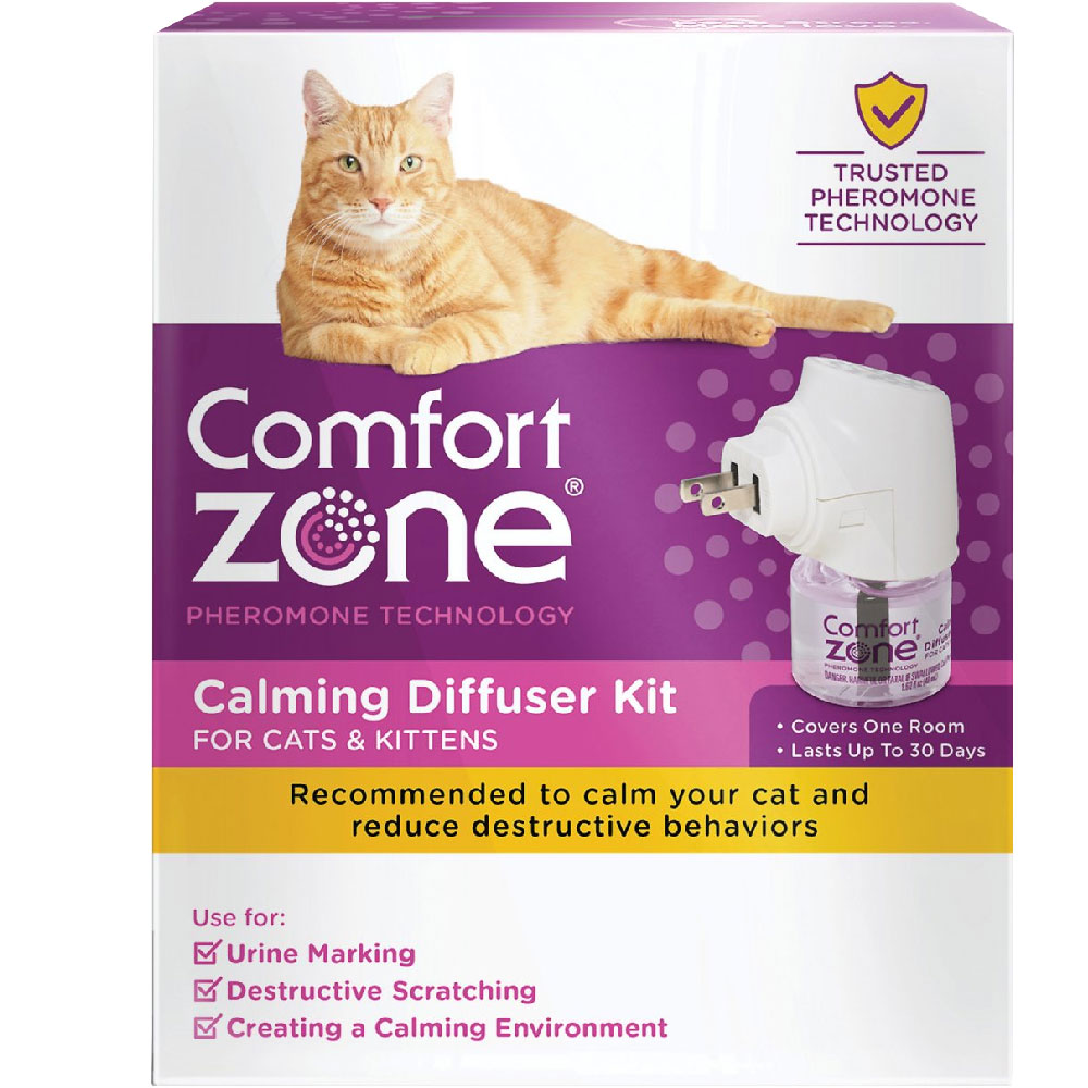 Comfort Zone Calming Diffuser for Cats & Kittens (1-Pack) | On Sale ...