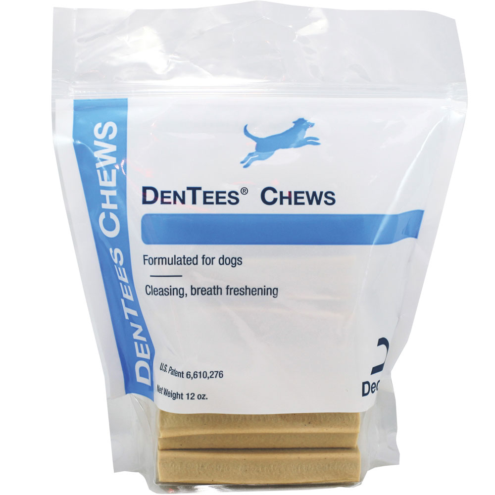 DermaPet Dentees Chews | Dermapet Dentees Natural Dog Chews