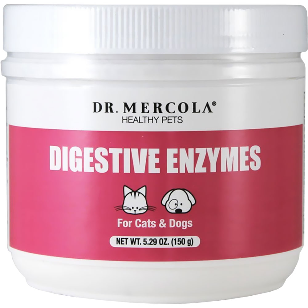 Dr. Mercola Digestive Enzymes for Cats & Dogs (5.29 oz) | On Sale ...