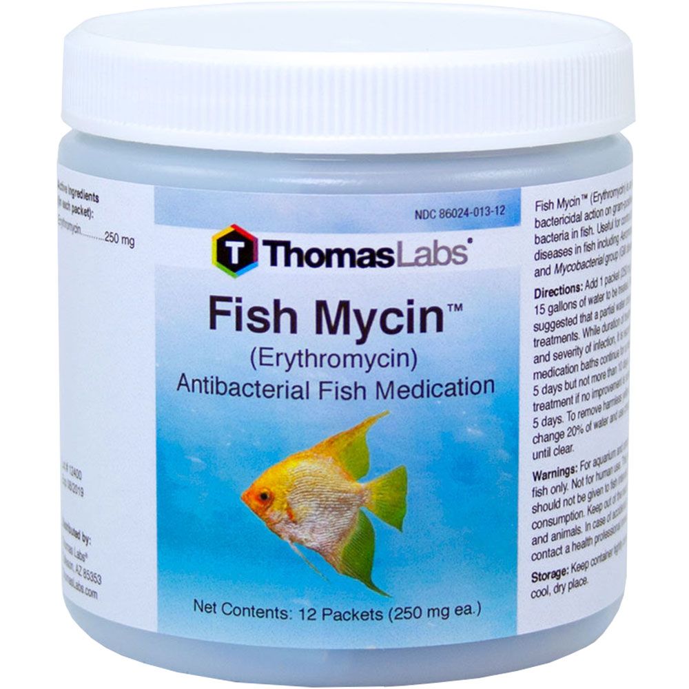 Fish Mycin 250mg (12 pk) | On Sale EntirelyPets