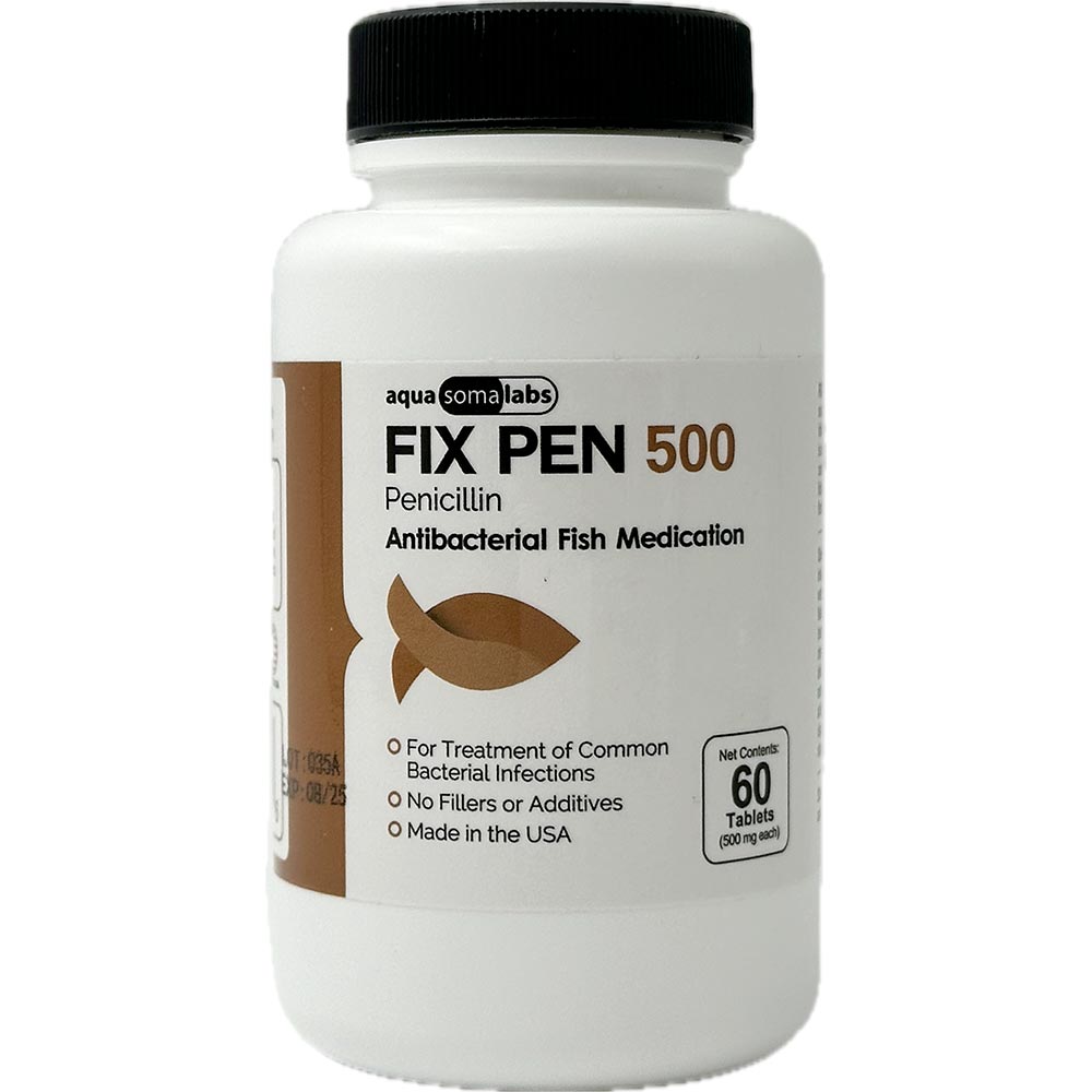Fix Pen 500 (Penicillin) 500mg - 60 Capsules | On Sale | EntirelyPets