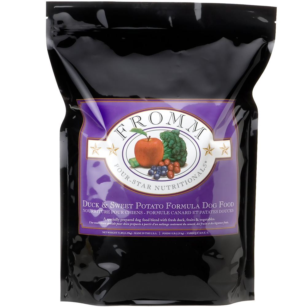 Fromm Four-Star Dog Food - Duck & Sweet Potato (4 lb) | On Sale ...
