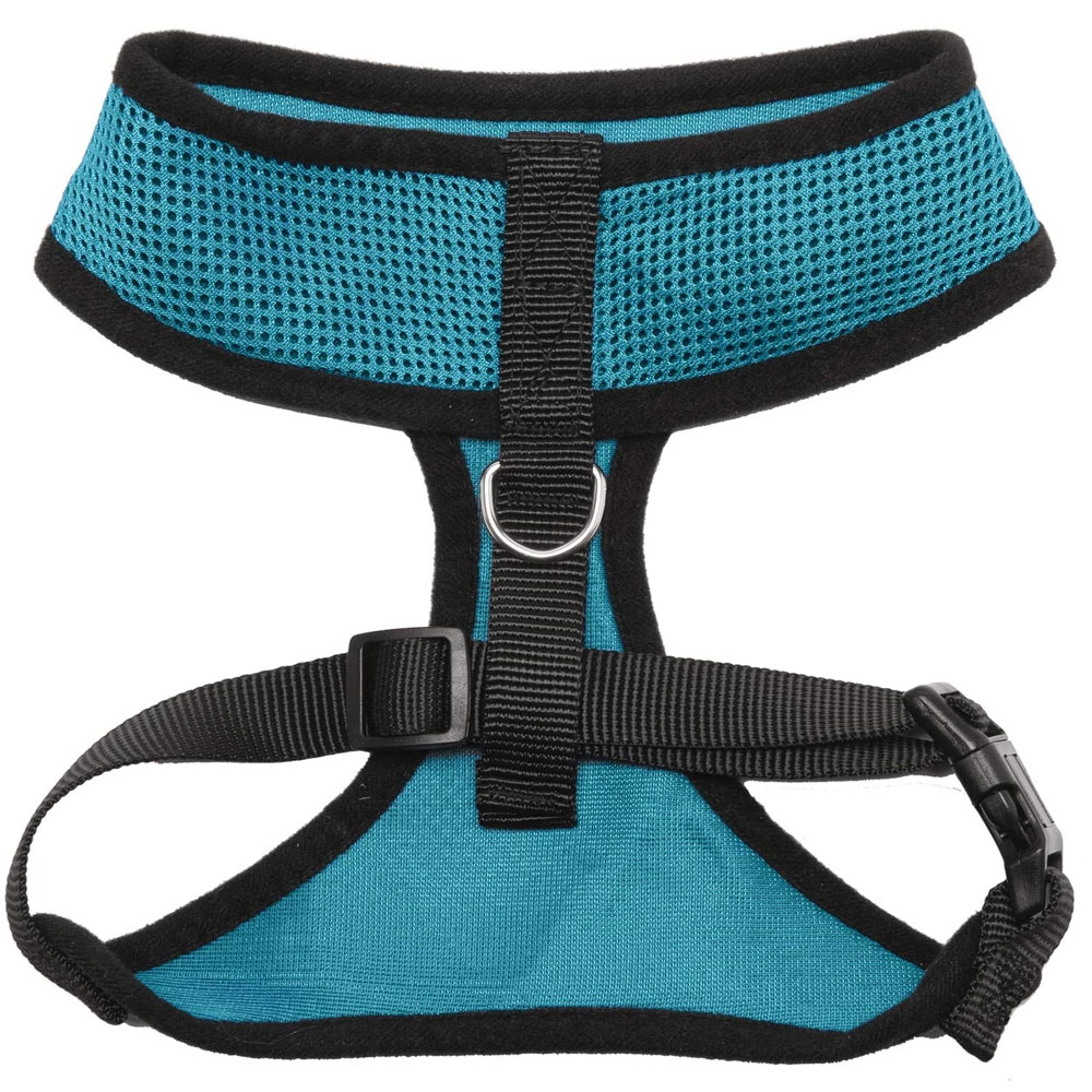 Furhaven Mesh Pet Harness - Lagoon (Small) | On Sale | EntirelyPets