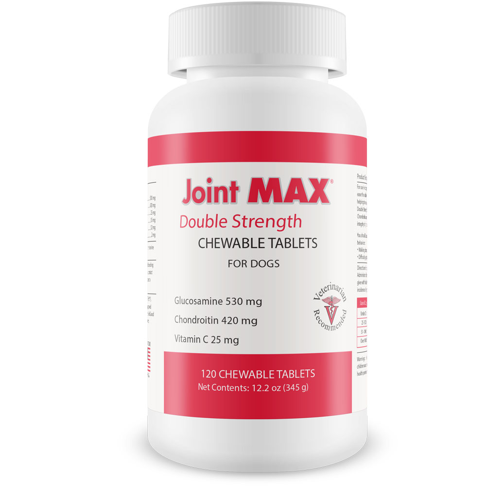Joint MAX Double Strength 120 CHEWABLE TABLETS | EntirelyPets
