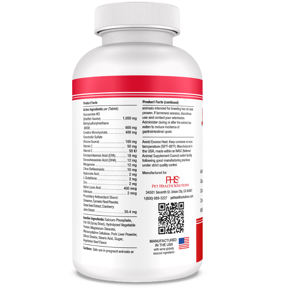 Joint MAX TRIPLE Strength (120 CHEWABLE TABLETS) | Joint MAX for Arthritis