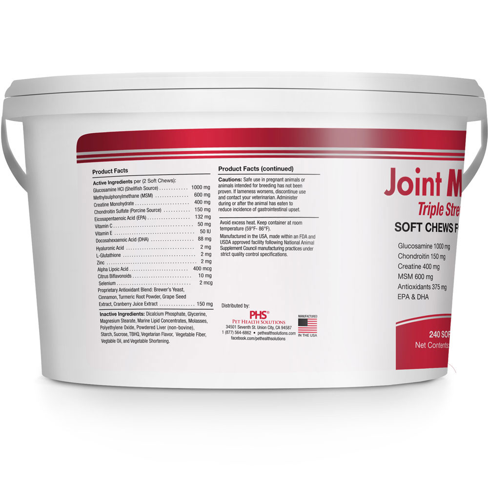 Joint MAX TS Soft Chews for Dogs (240 chews)|EntirelyPets