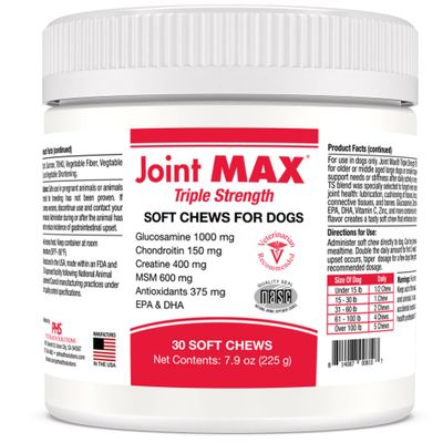 Joint MAX Triple Strength Soft Chews (30 Chews) | On Sale | EntirelyPets