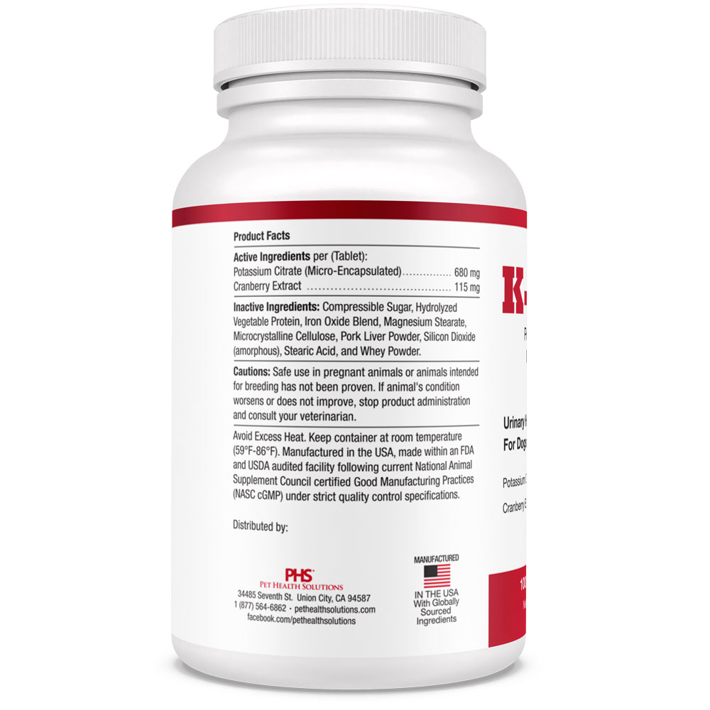 K-Plus Potassium Citrate Plus Cranberry (100 Tablets) | On Sale ...