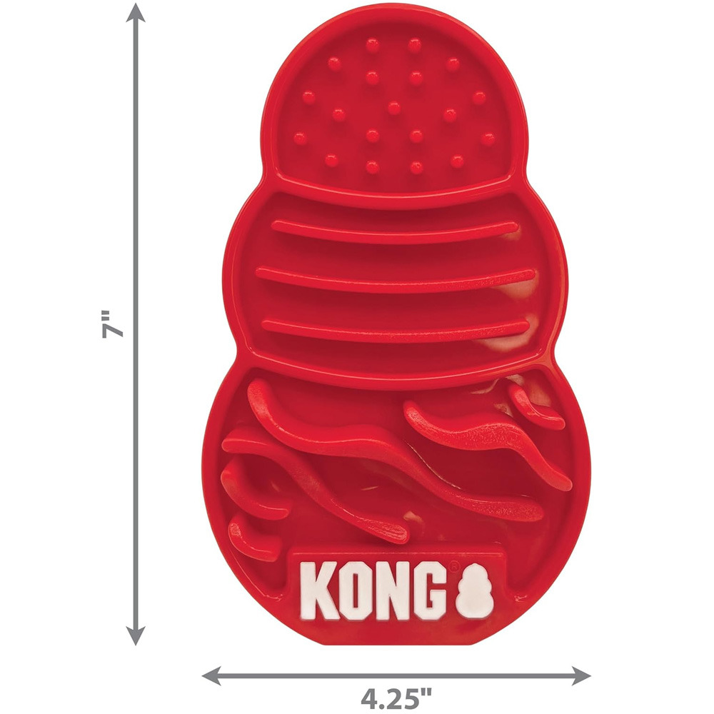 KONG Licks Mat Treat Dispenser with Ridges and Grooves, Large | On Sale ...