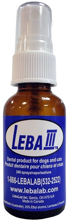 Leba III Pet Dental Spray | On Sale | EntirelyPets