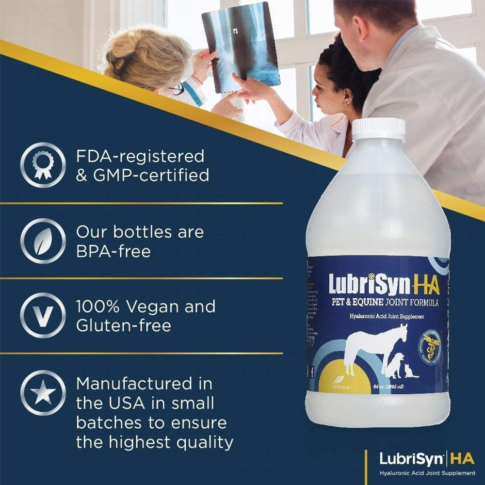 LubriSyn HA Joint Supplement for Equine & Pet (128 oz) | On Sale ...