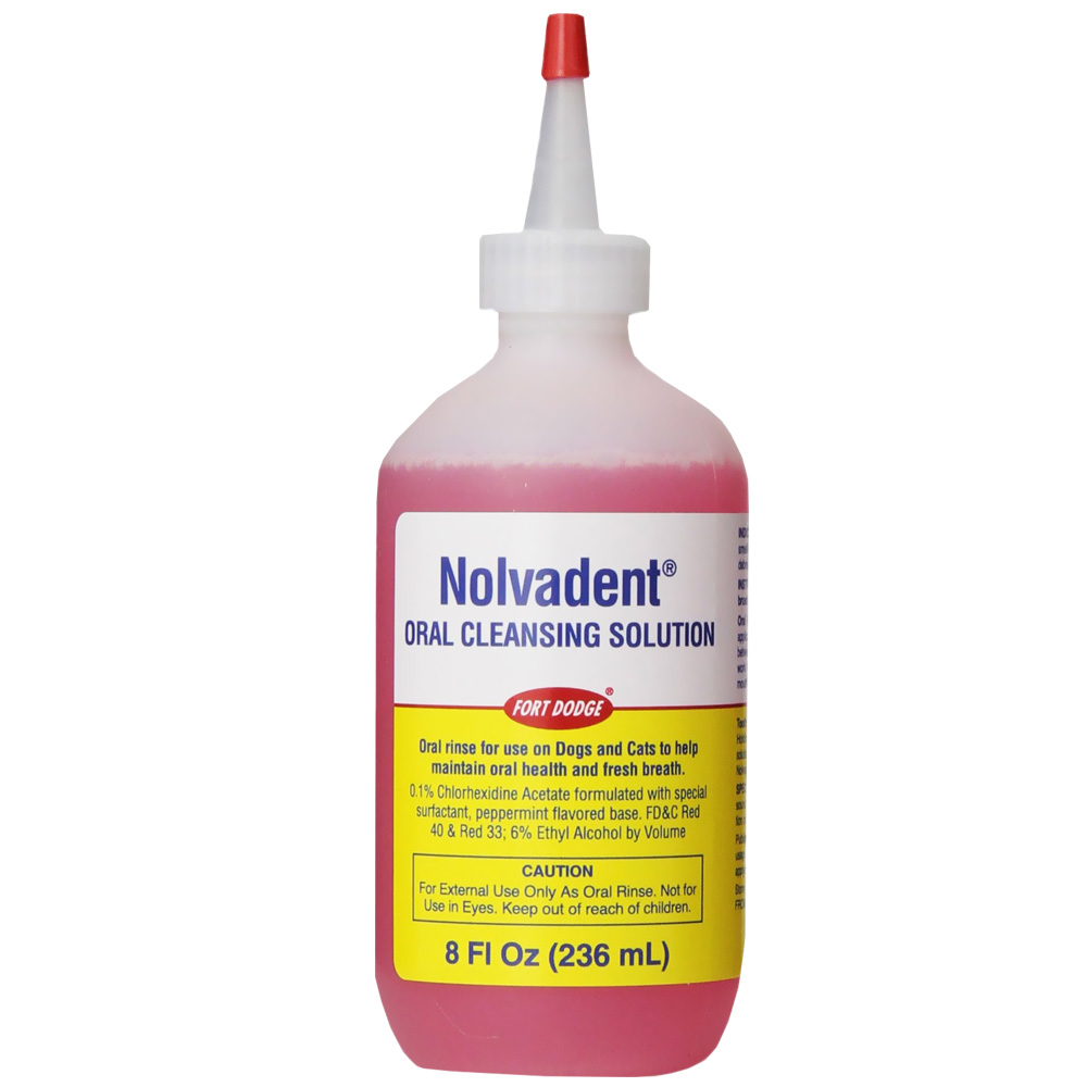 Nolvadent Oral Cleansing Solution (8 oz) | On Sale | EntirelyPets