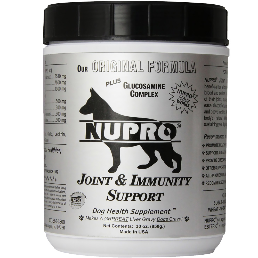 Nupro 30 oz Joint Support All Natural Dog Supplement | EntirelyPets