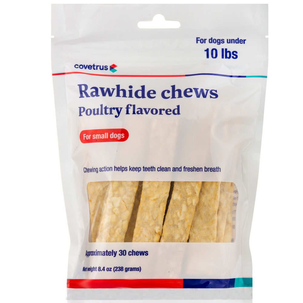 Covetrus Poultry Flavored Rawhide for Dogs under 10 lb (30 count) | On ...
