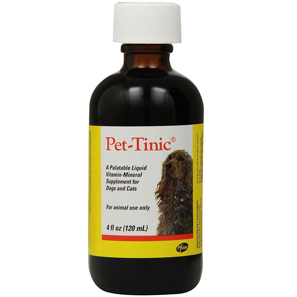 Pet-Tinic for Dogs & Cats - Vitamin-Mineral Supplement