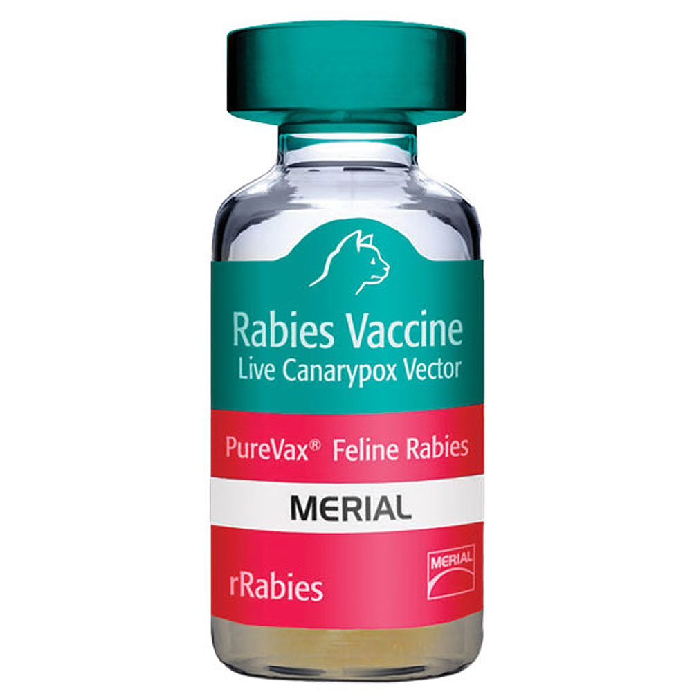 PUREVAX Feline Rabies 1 year, 1 ml dose, 25x1 dose | On Sale | EntirelyPets