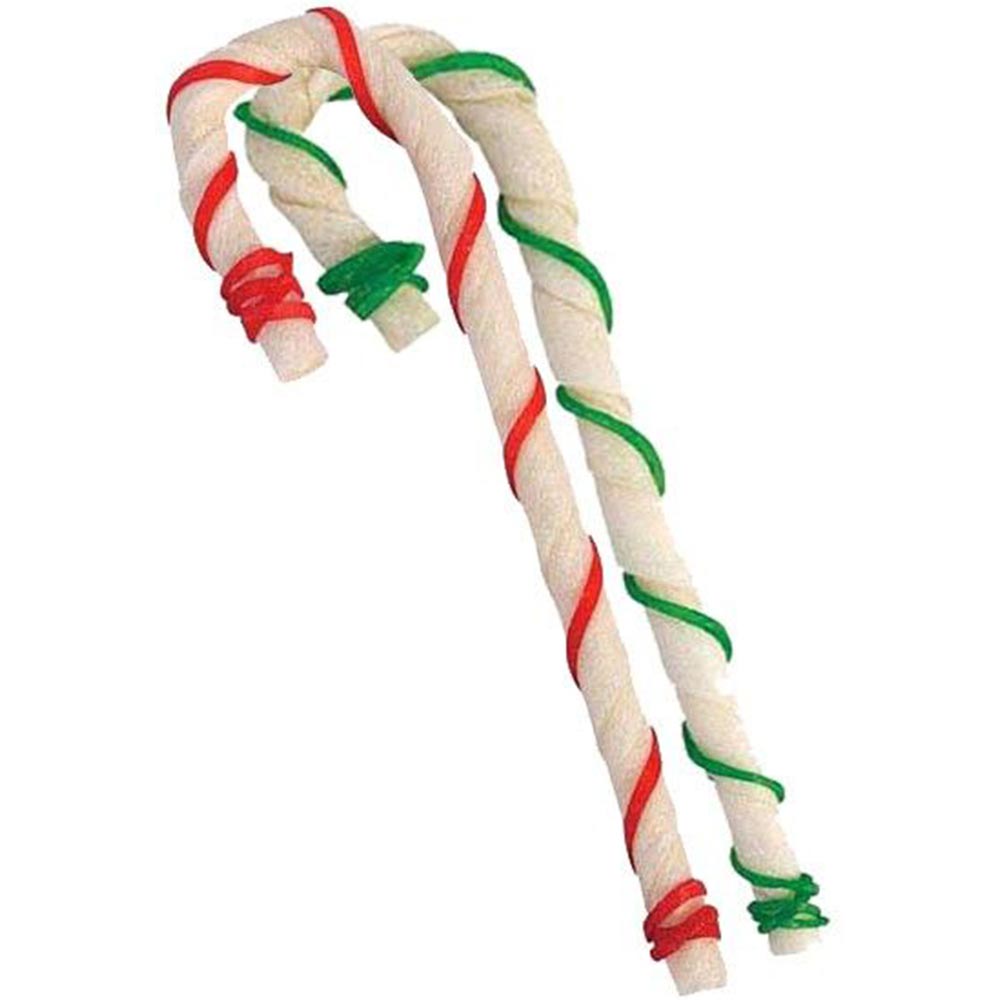 Ranch Rewards Holiday Rawhide Candy Canes - 5 in (12 Pack) | On Sale ...