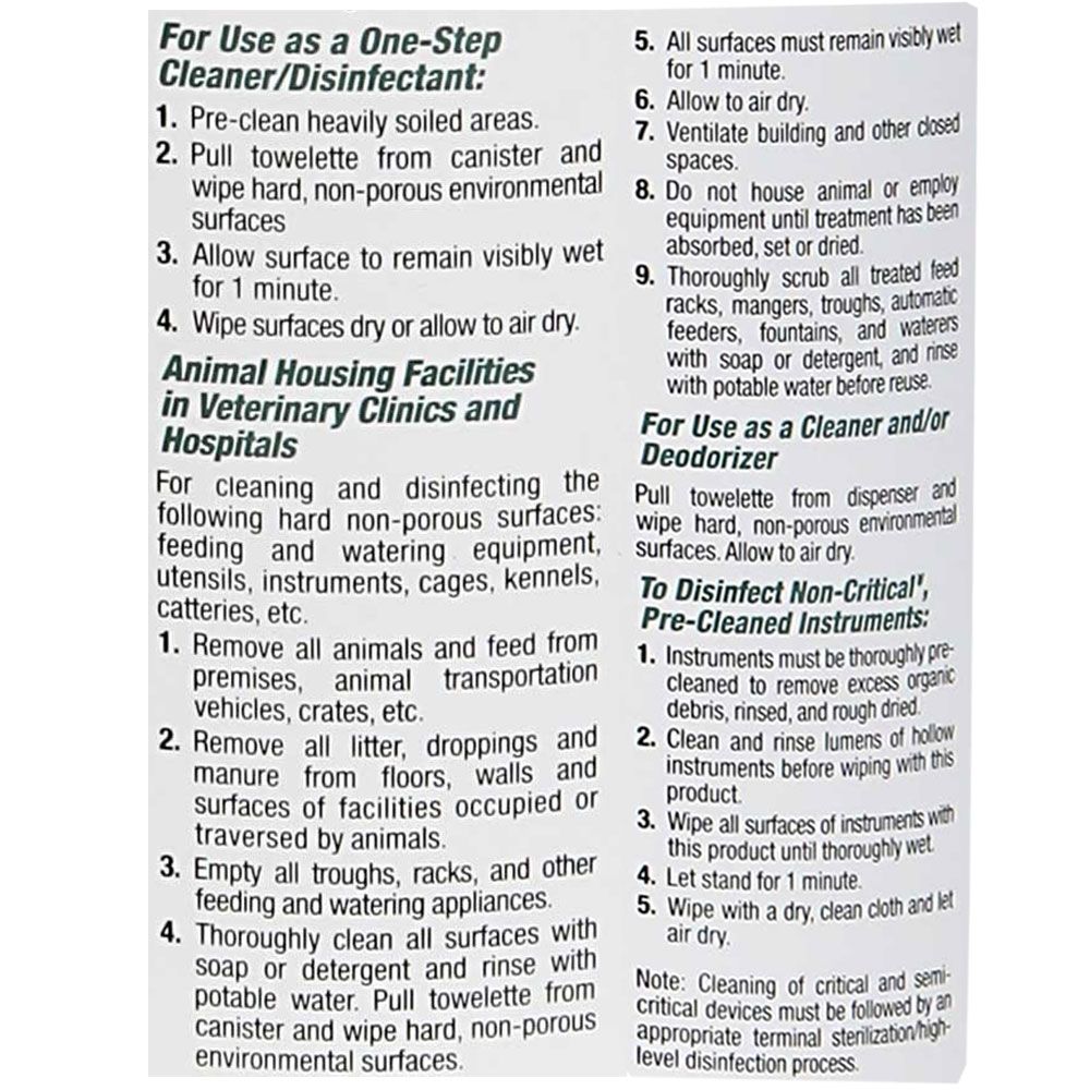 Accel TB Disinfectant Wipes 160 count | EntirelyPets