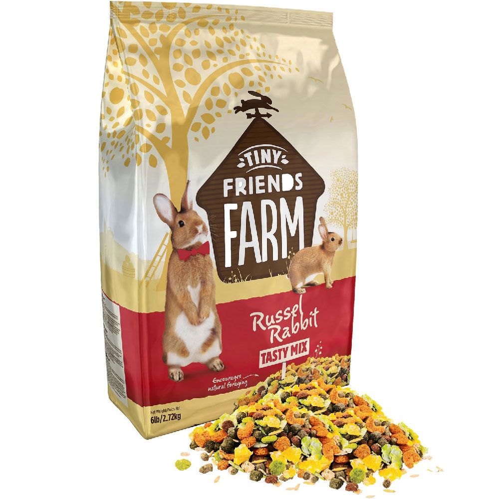 Supreme Tiny Friends Farm Russel Rabbit Food 6-lb | On Sale | EntirelyPets