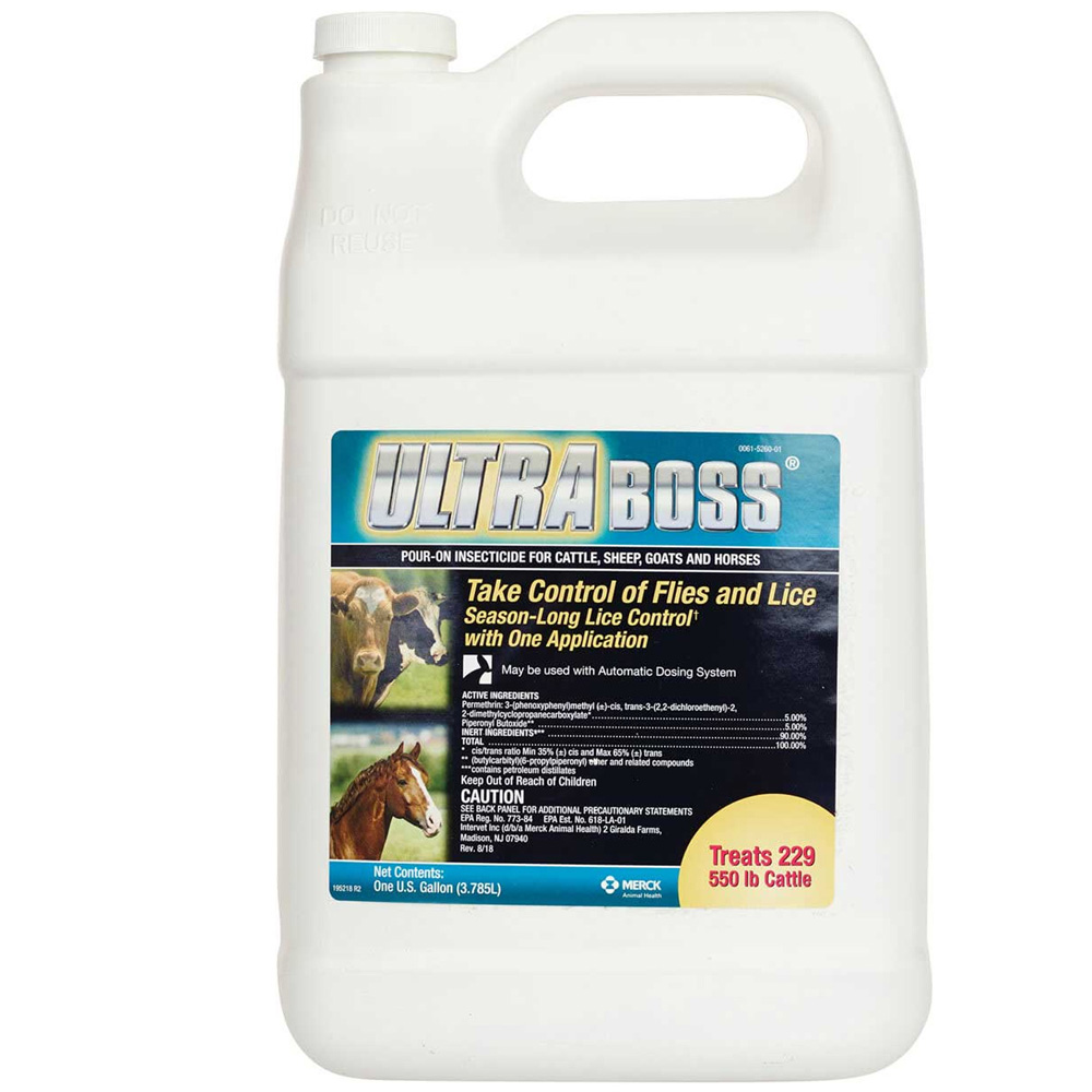 Ultra Boss Pour-On Insecticide, 1 Gallon | On Sale | EntirelyPets