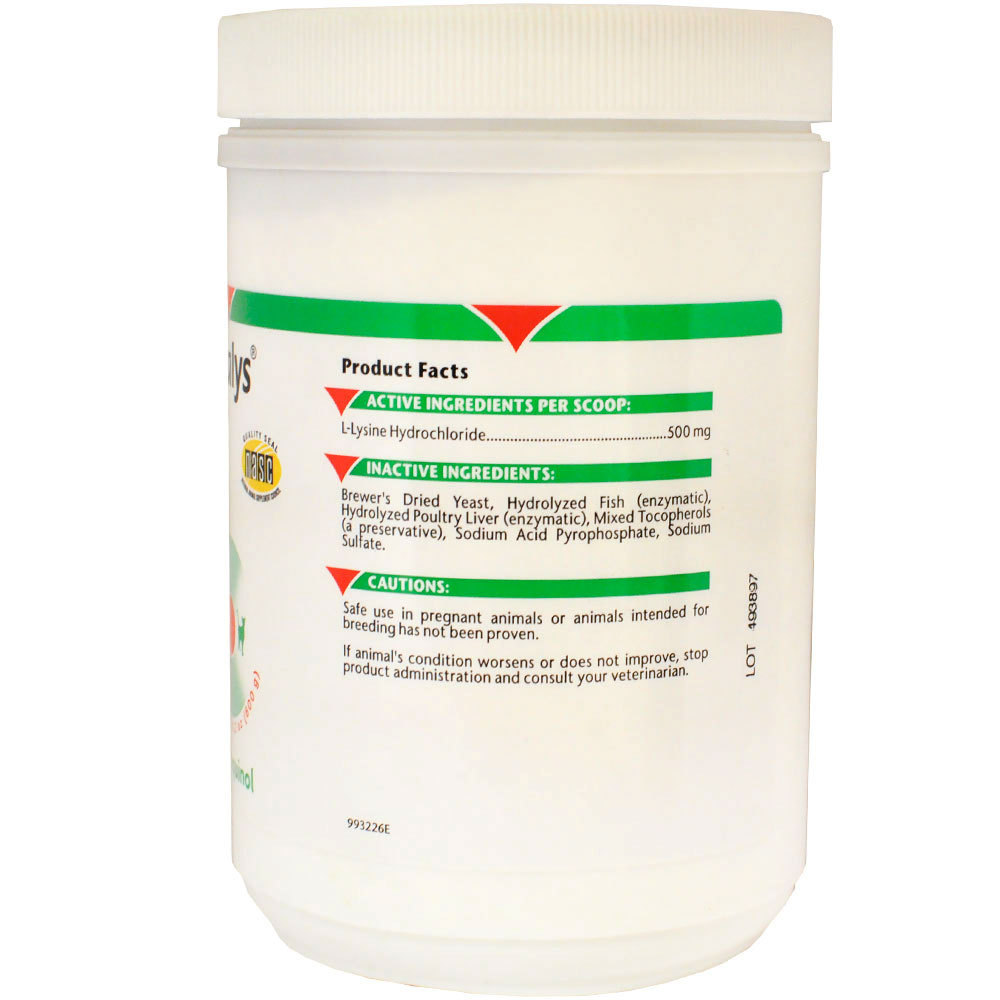 Vetoquinol Viralys (L-Lysine) Powder (600 grams) | On Sale | EntirelyPets