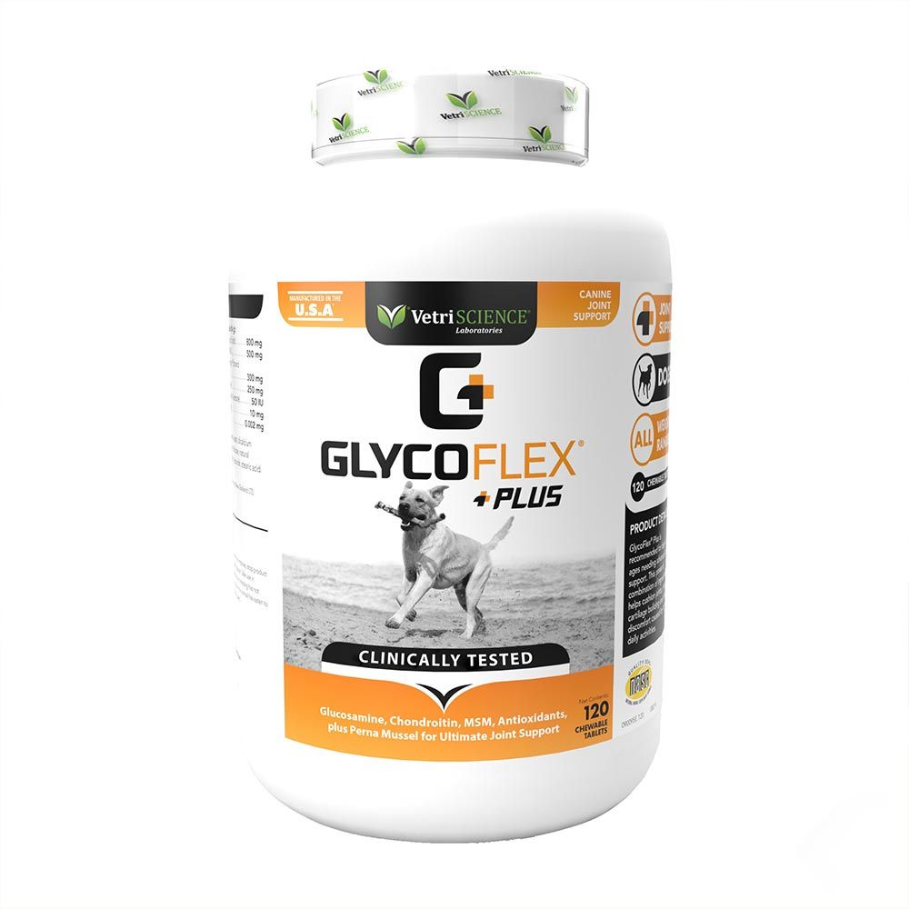 GlycoFlex Plus for Dogs (120 Chewable Tablets) | On Sale | EntirelyPets