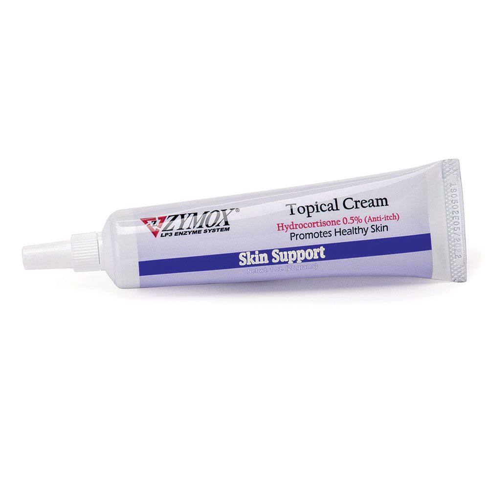 Zymox Topical Cream for Hot Spots & Skin Infections (1 oz)