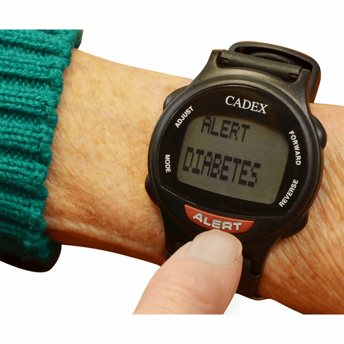 CADEX 12 Alarm Watch Black