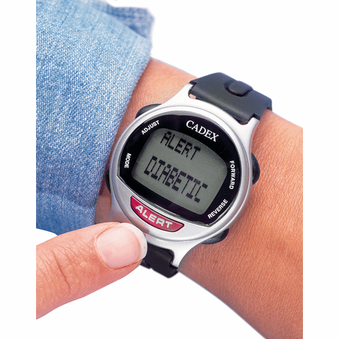 CADEX 12 Alarm Watch Silver