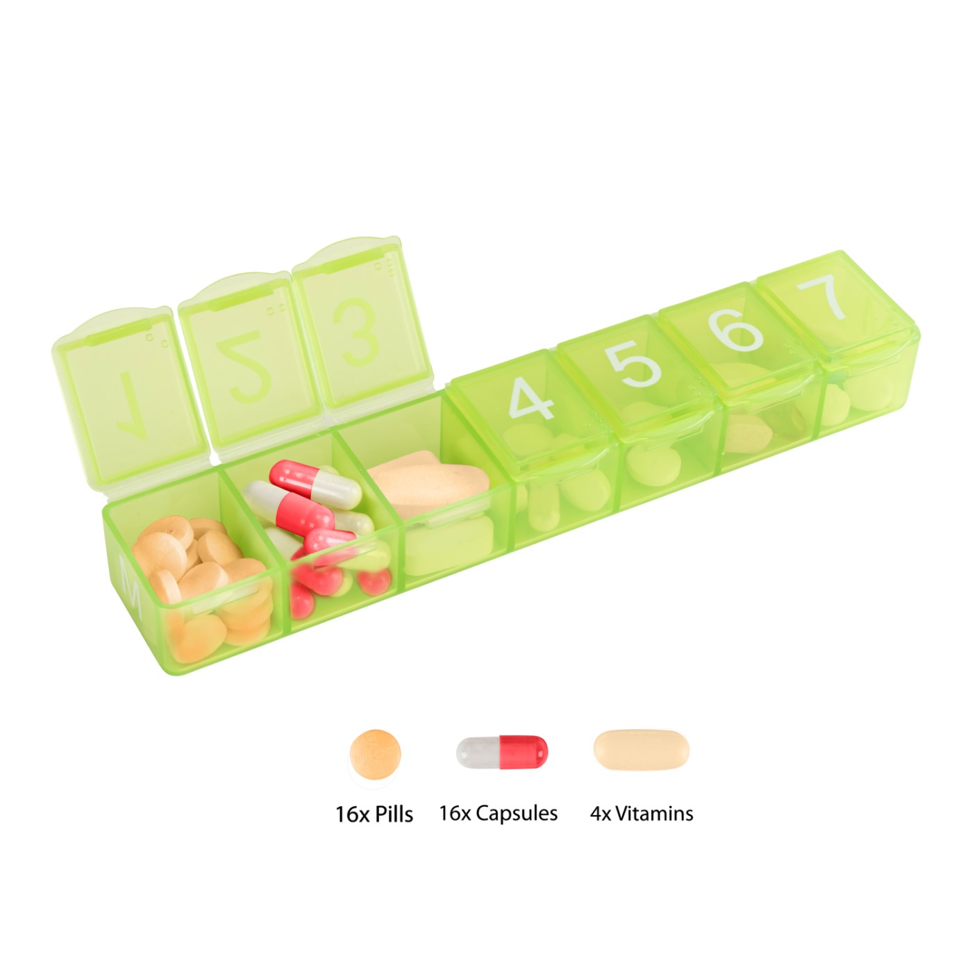 7 Times a Day x 7 Day Pill Organizer